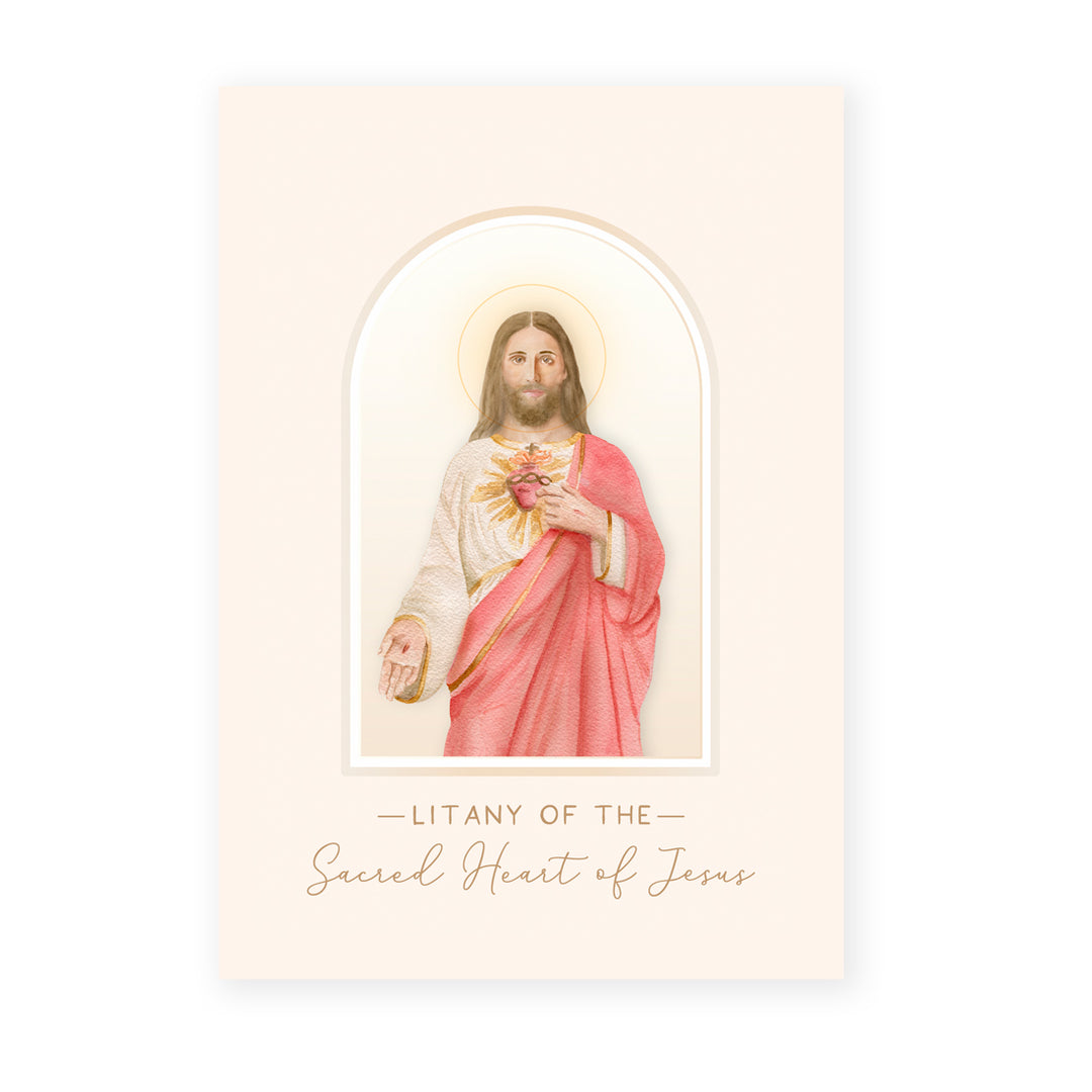 Litany of the Sacred Heart of Jesus – Novena Cards