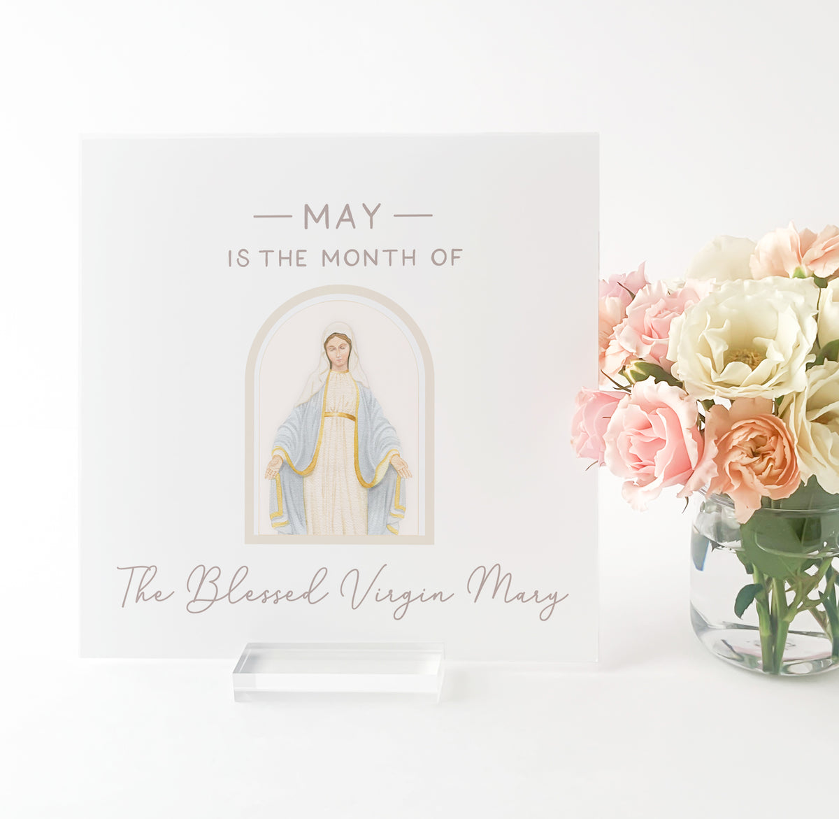 Catholic Monthly Devotion Prints – Novena Cards