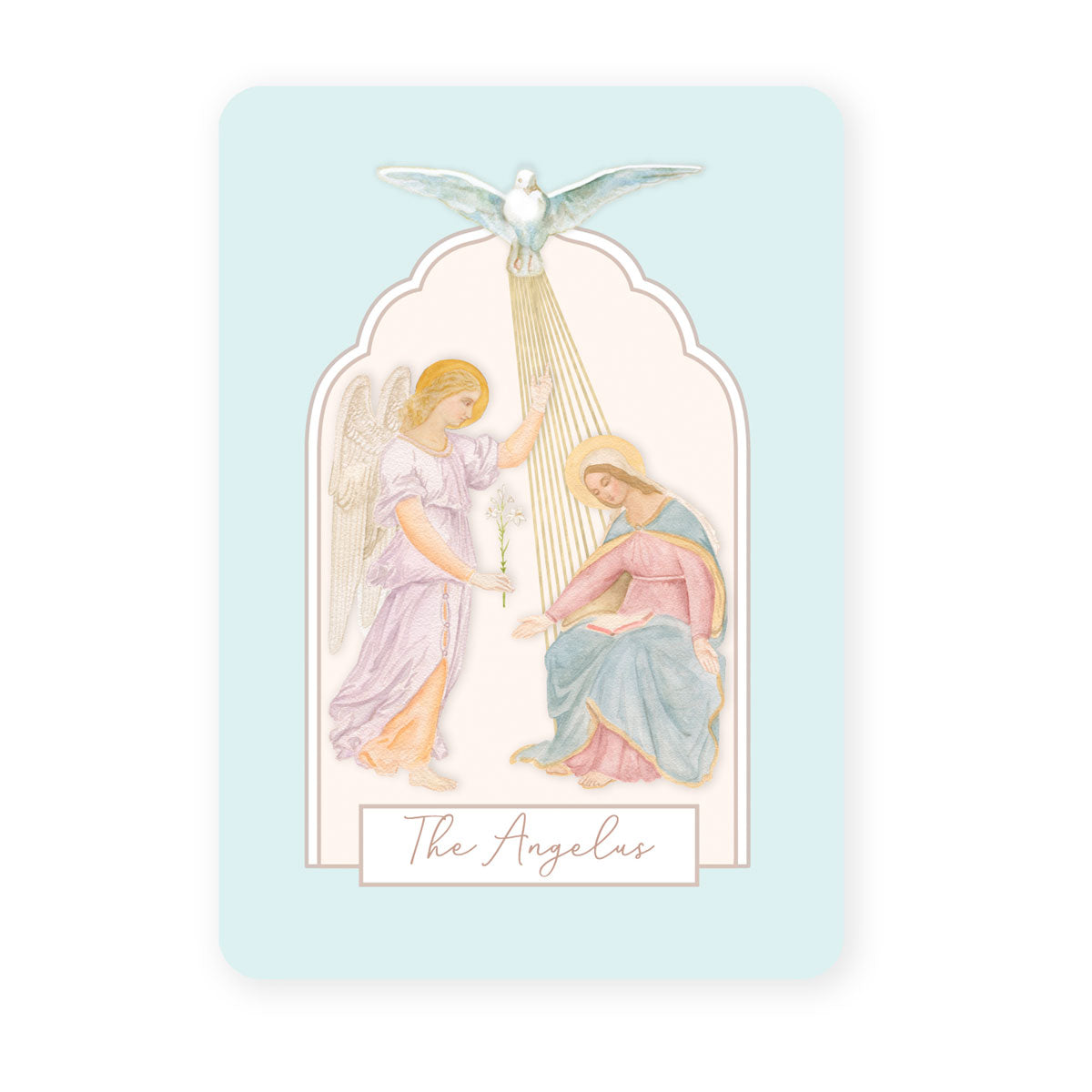 The Angelus Prayer Card – Novena Cards