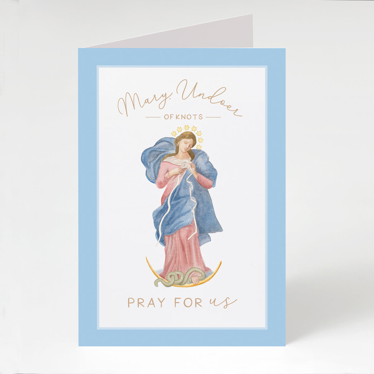 Mary, Undoer of Knots Prayer Card | Pray for Us – Novena Cards