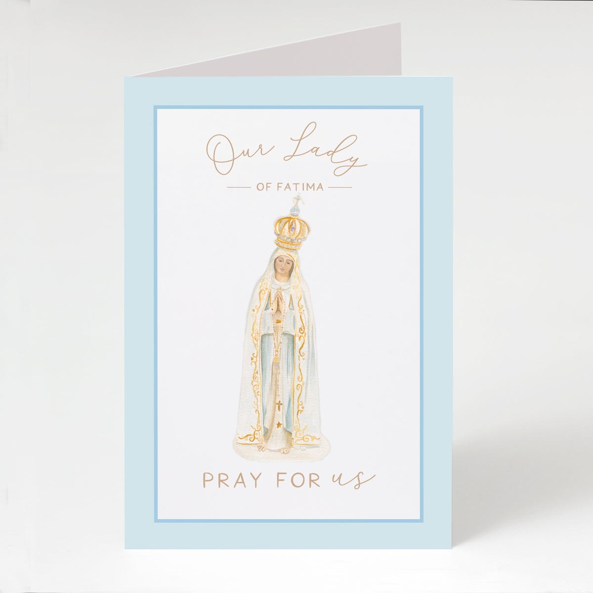 Our Lady of Fatima Prayer Card | Pray for Us – Novena Cards