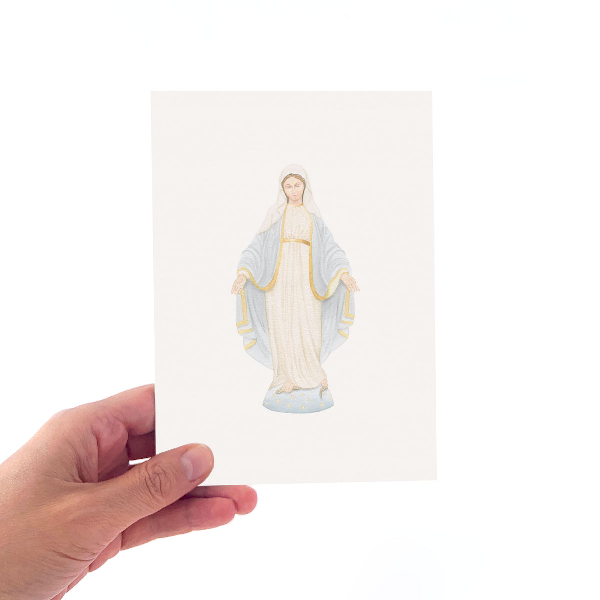 Blessed Virgin Mary | Art Print – Novena Cards
