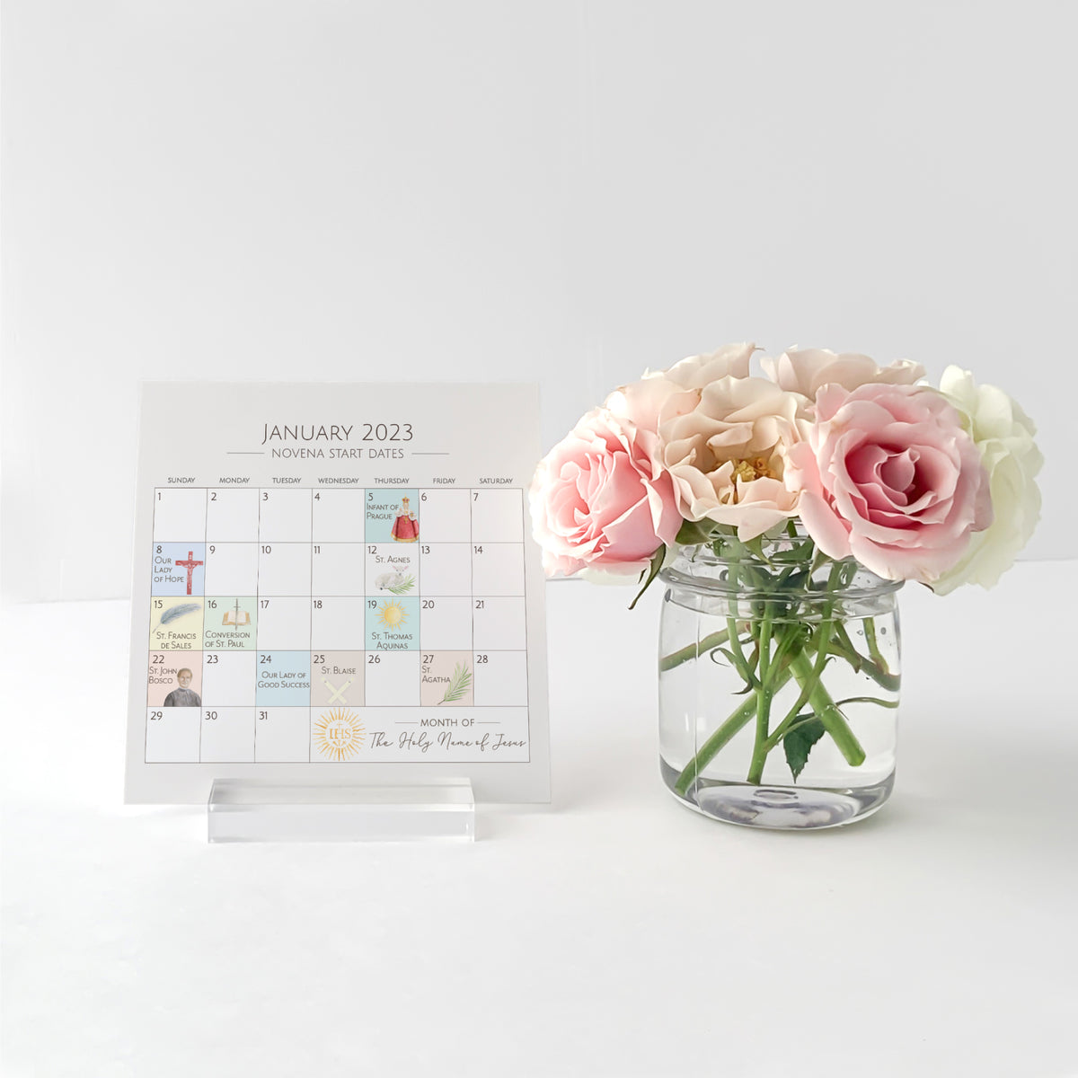 Acrylic Display Stand – Novena Cards