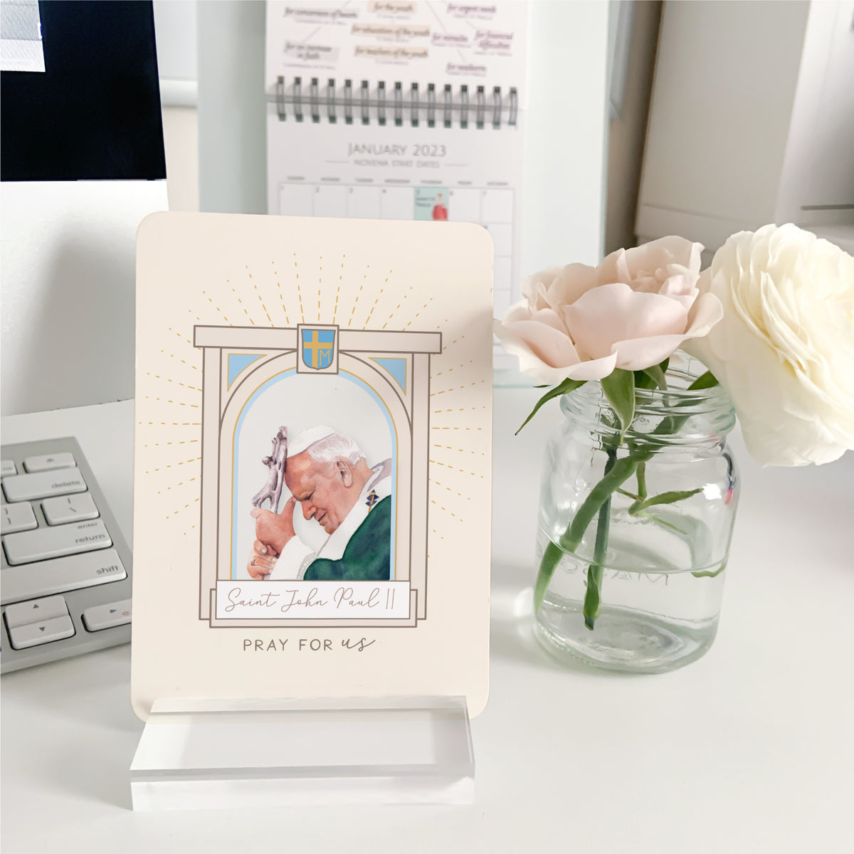 Acrylic Display Stand – Novena Cards