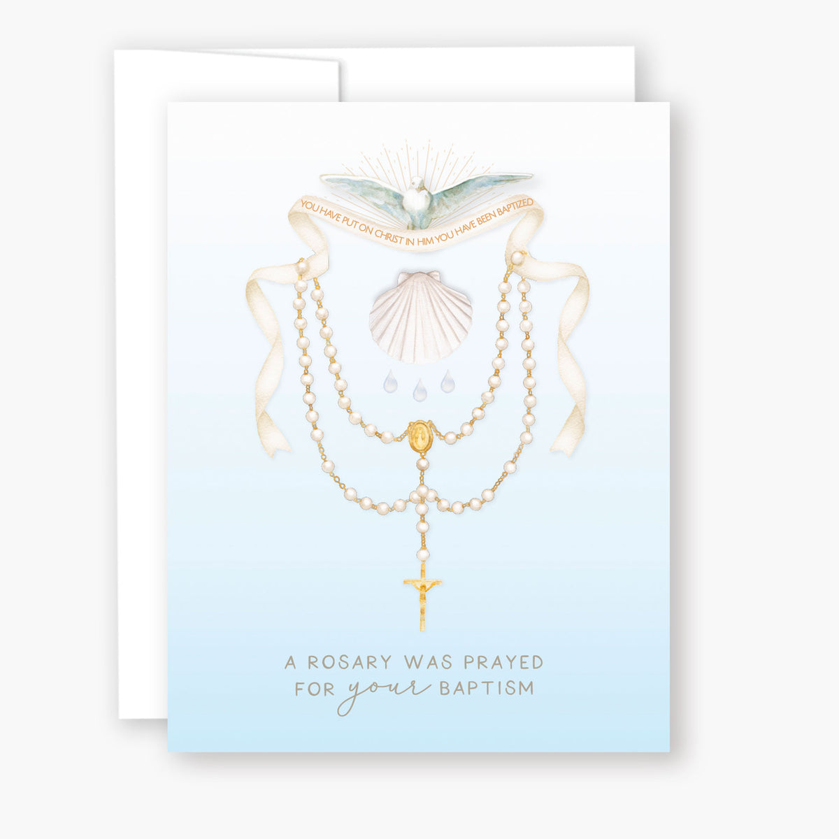 Rosary Card | Sacrament | Baptism – Novena Cards