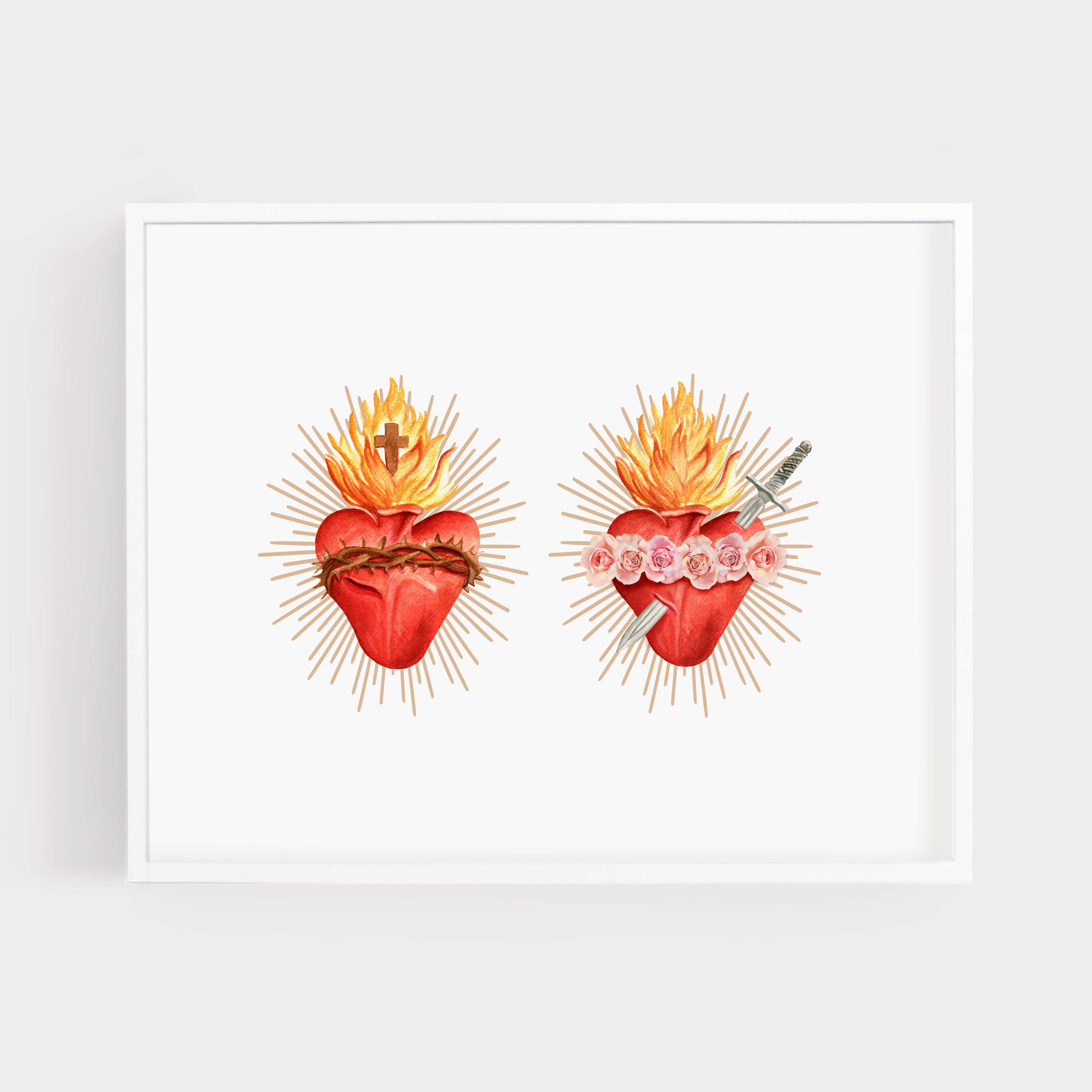 Immaculate Heart And Sacred Heart