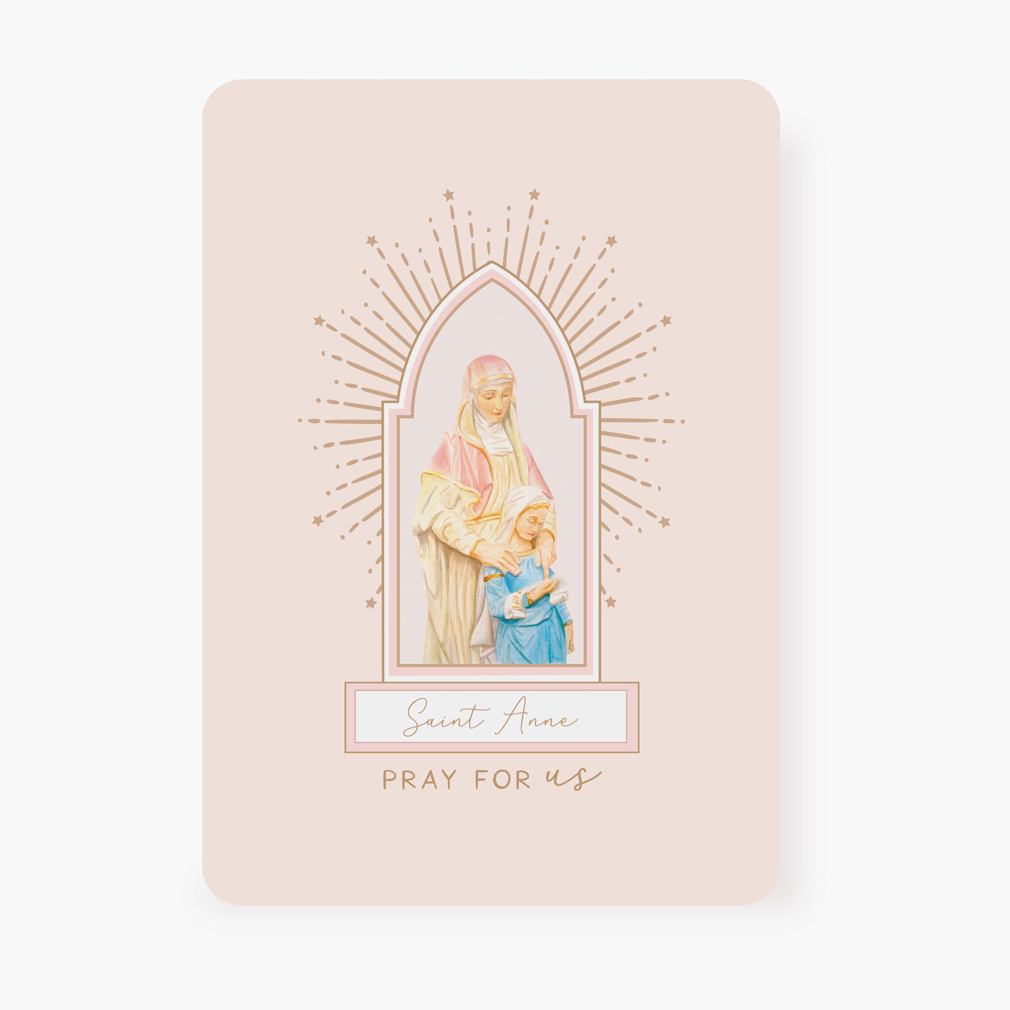 St. Anne Prayer Card – Novena Cards