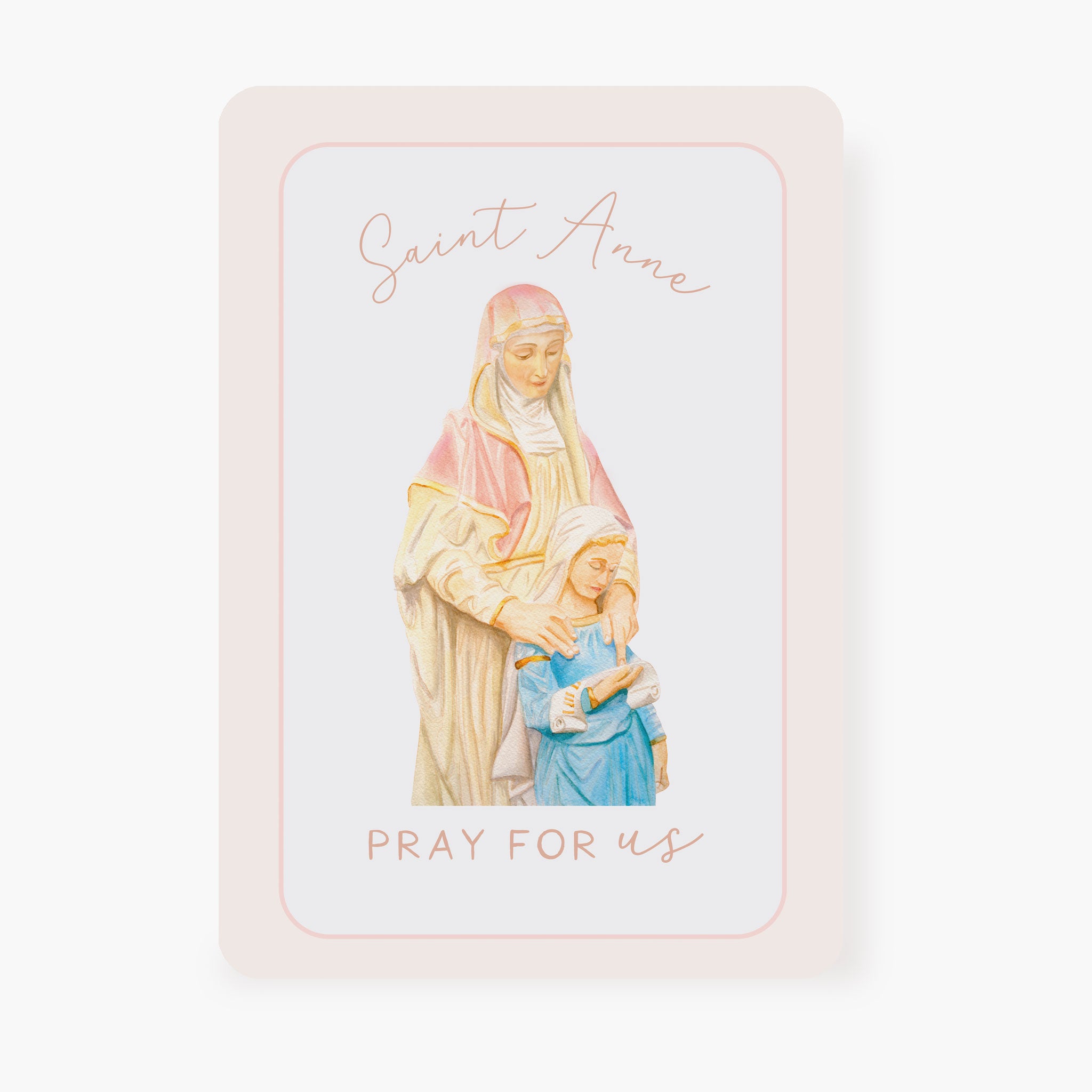 St. Anne Prayer Card – Novena Cards